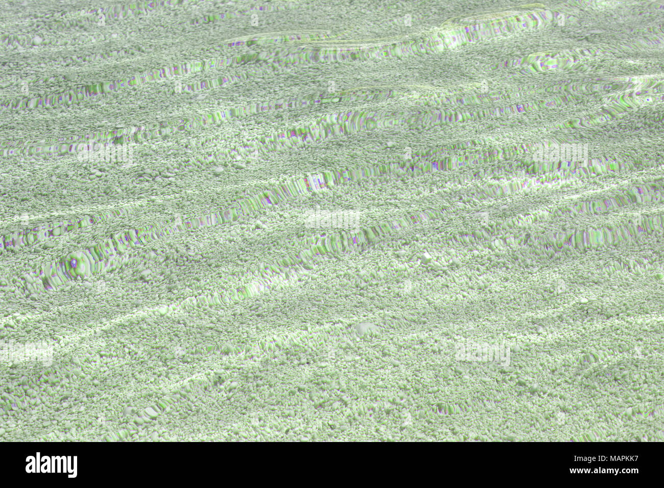 Lagoon water texture with small stones Stock Photo - Alamy