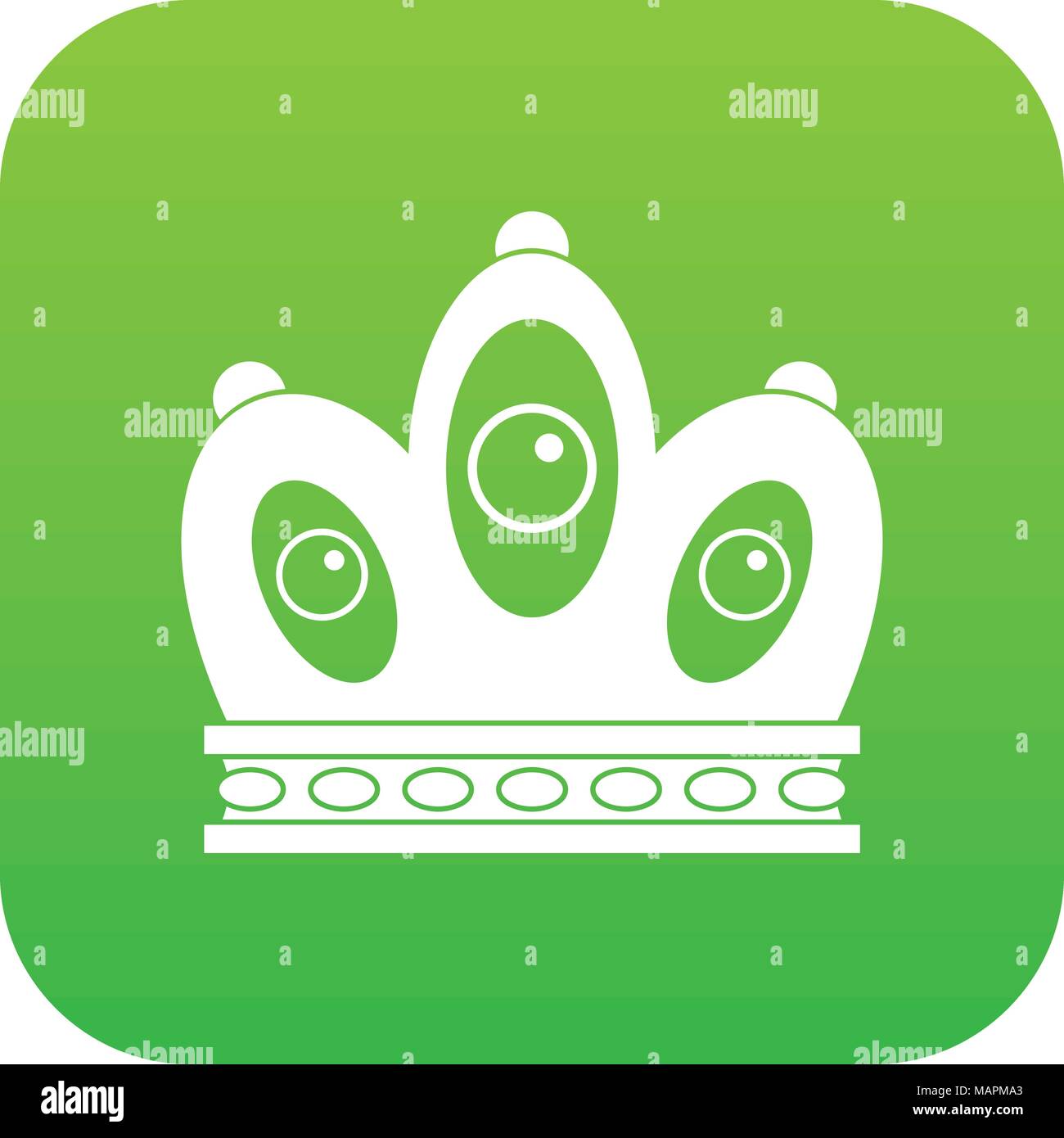 Green crowned Stock Vector Images - Alamy