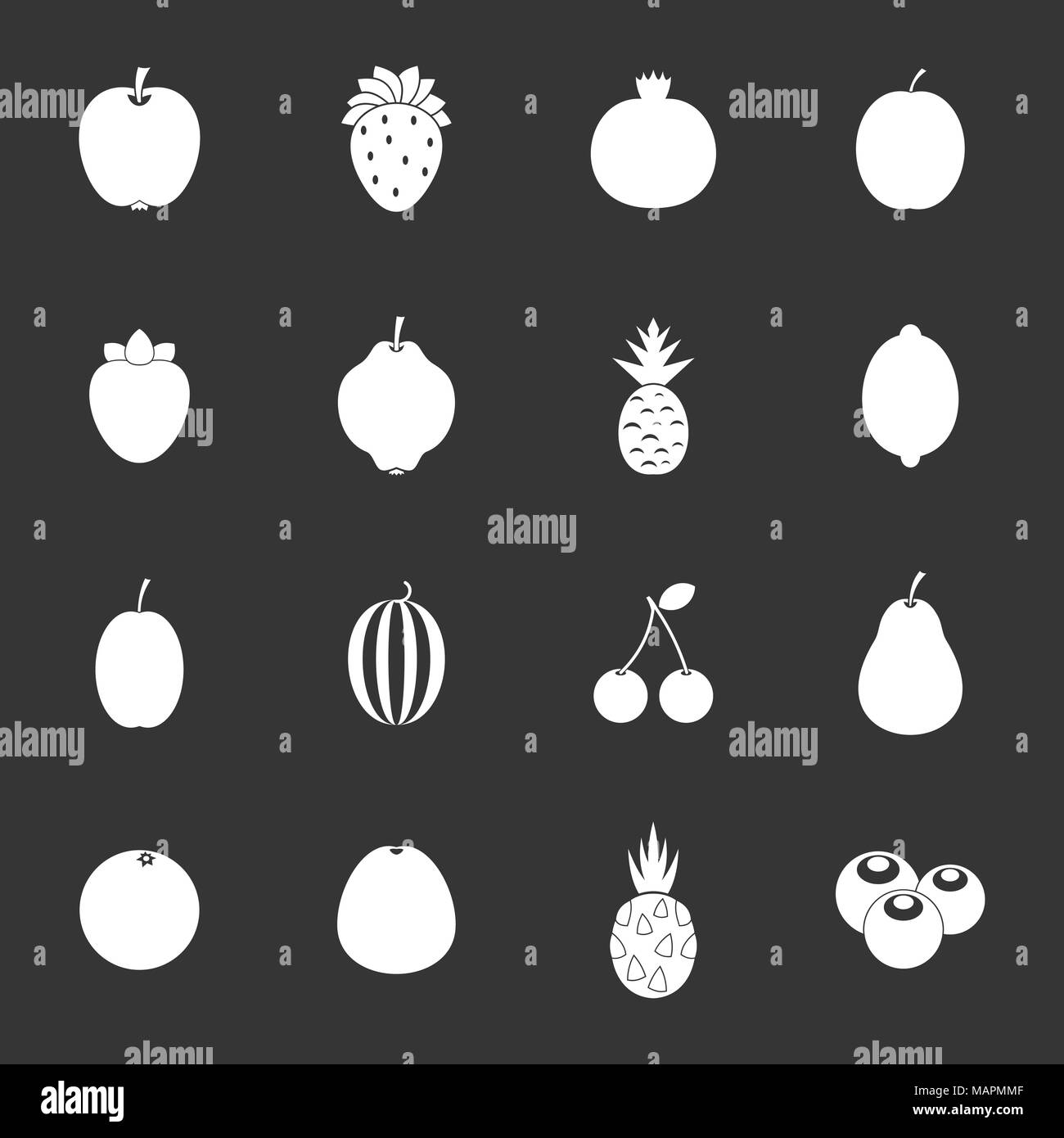 Kiwi slice vector Black and White Stock Photos & Images - Alamy