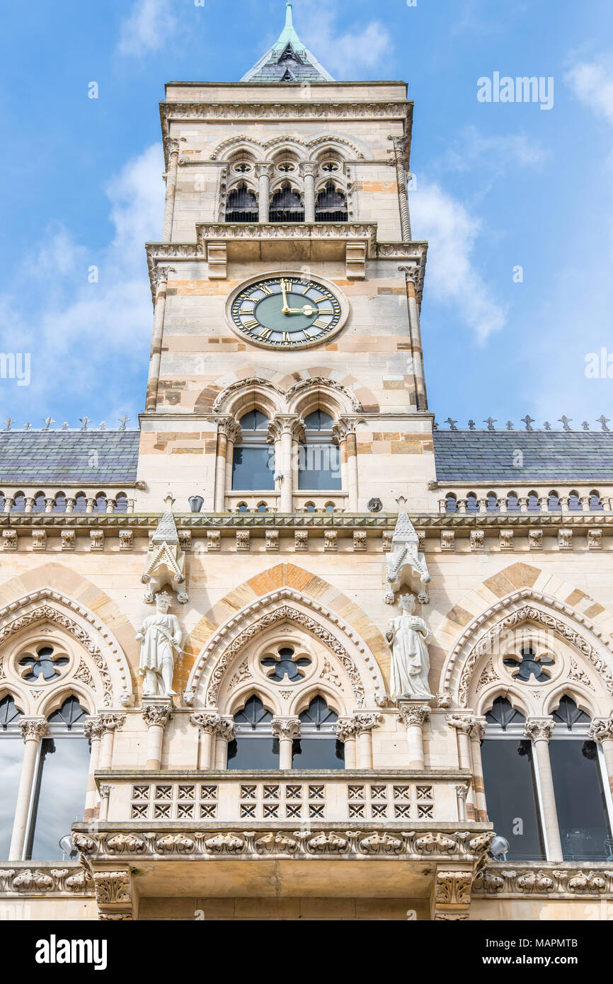The Guildhall, a neo-gothic victorian building which is the ...