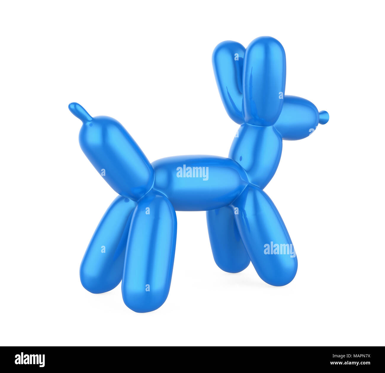 Balloon Dog Isolated Stock Photo - Alamy