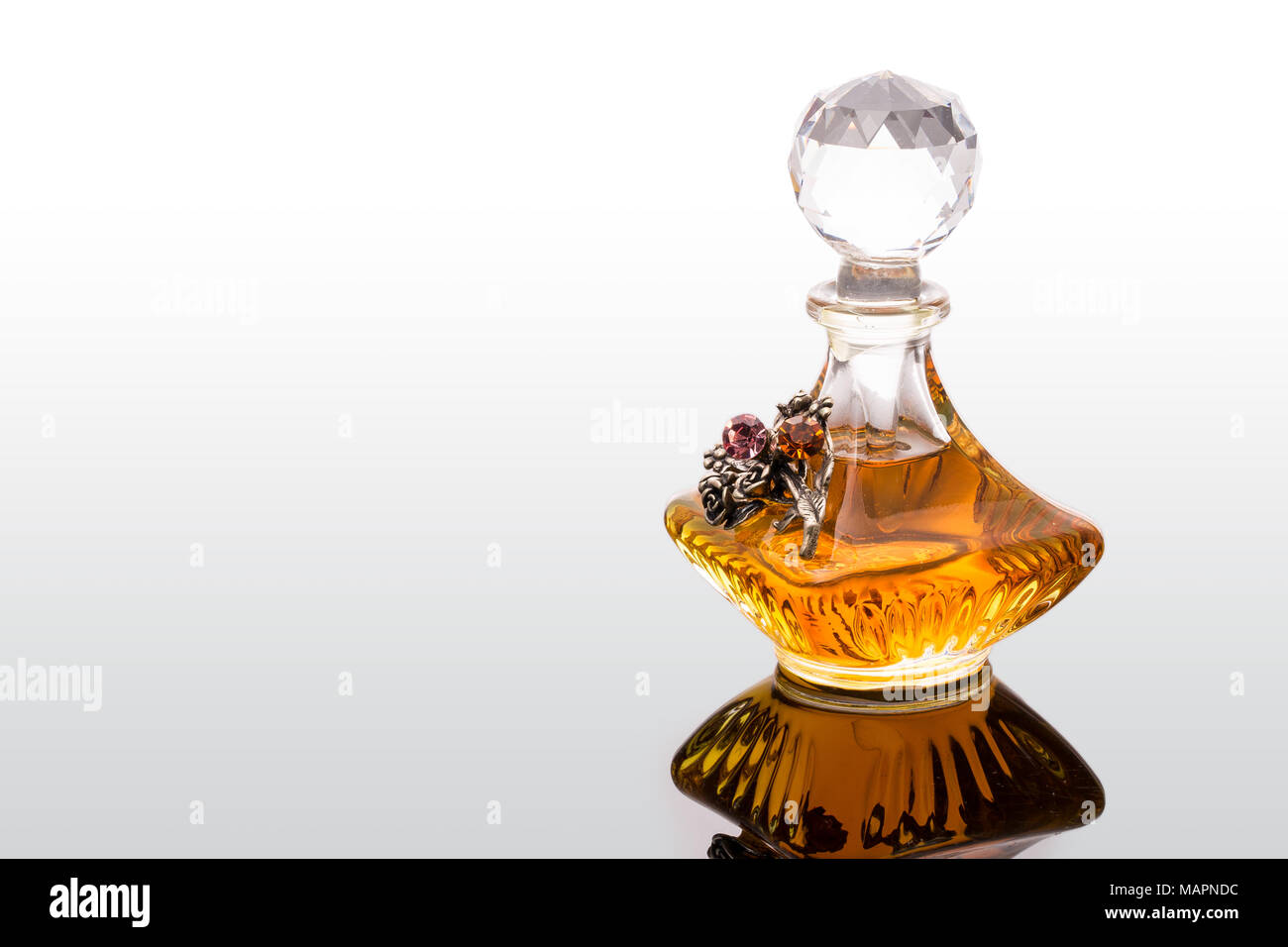 Vintage Old Fashion Glass Bottles Of Aromatic Arabic Oud Oils Perfume ...