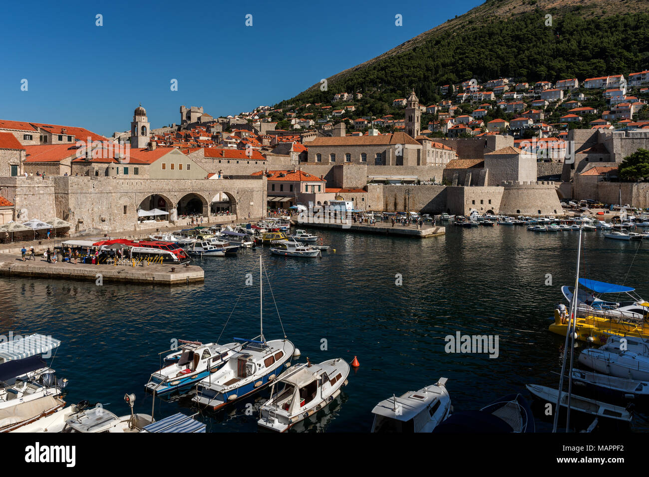 City of Dubrovnik. Grad Dubrovnik. Dubrovnik Stock Photo - Alamy