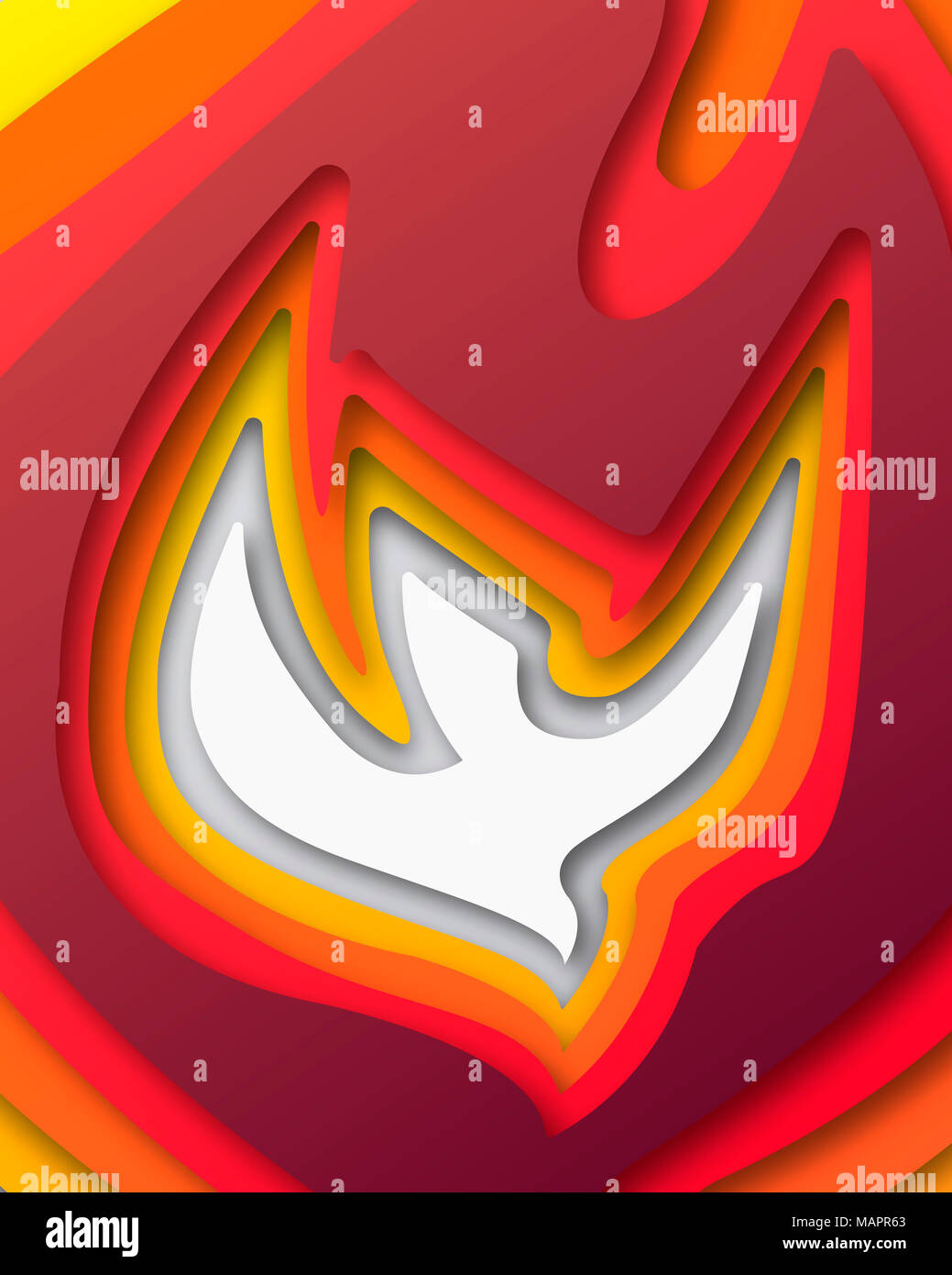 Drawing holy spirit dove symbol hi-res stock photography and images - Alamy
