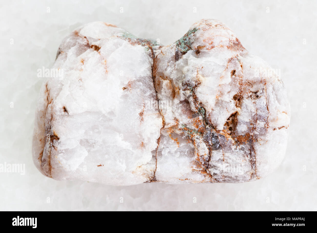 macro shooting of natural mineral rock specimen - raw marble stone on ...