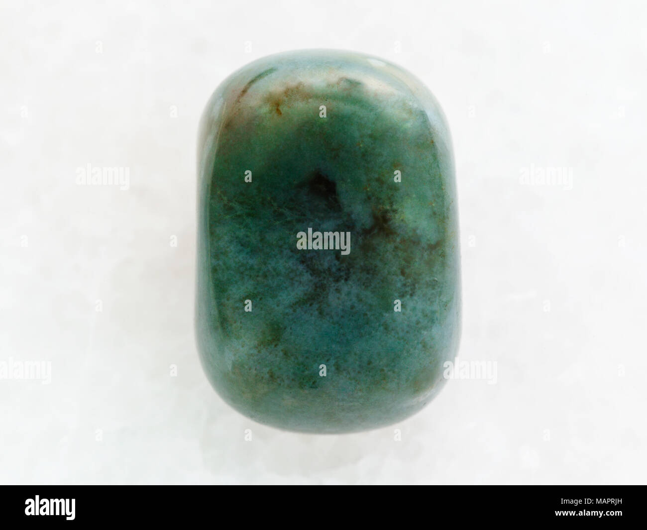 macro shooting of natural mineral rock specimen - polished heliotrope ...