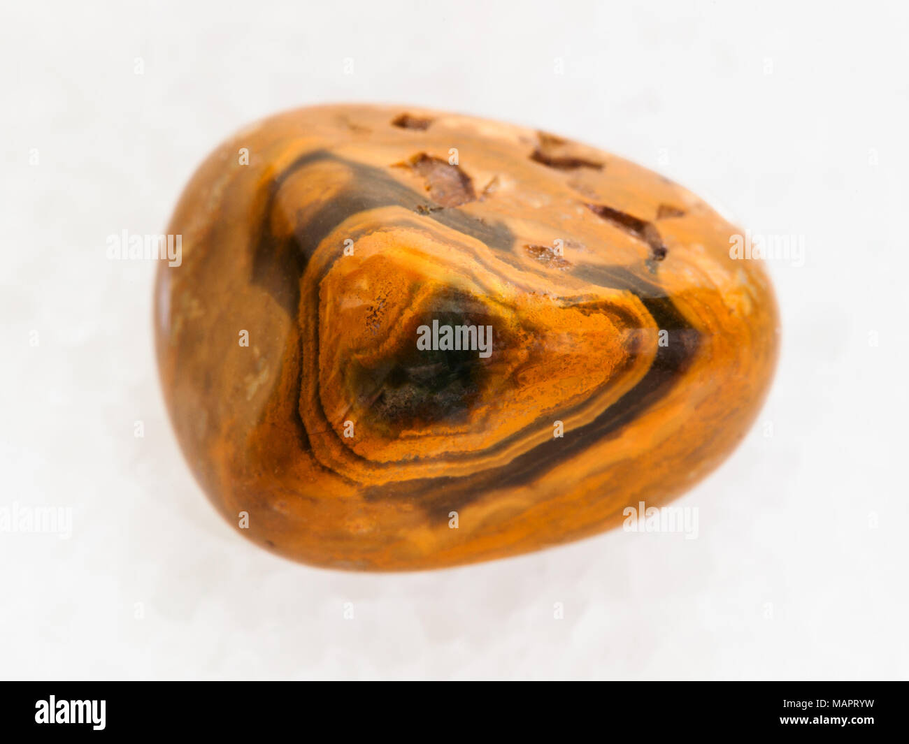 macro shooting of natural mineral rock specimen - polished Leopard Skin ...