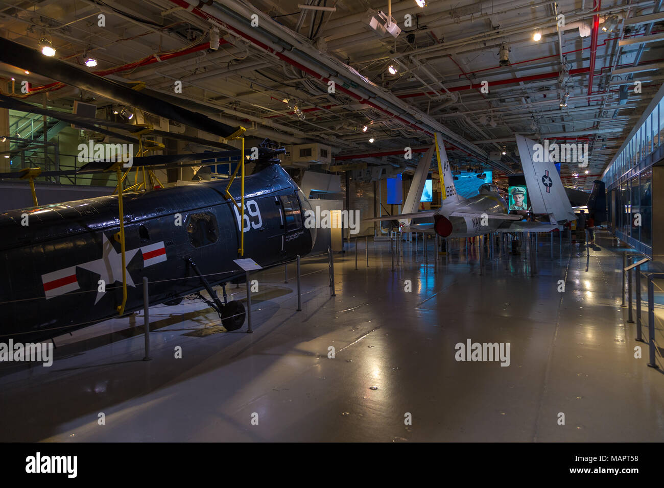 Uss intrepid interior hi-res stock photography and images - Alamy