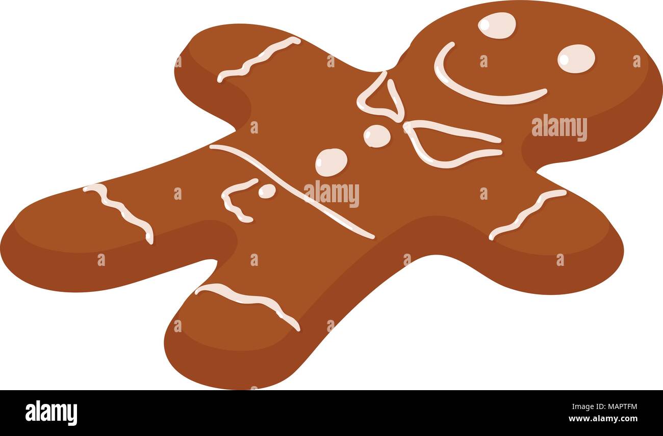 Gingerbread man icon, isometric style Stock Vector Image & Art - Alamy