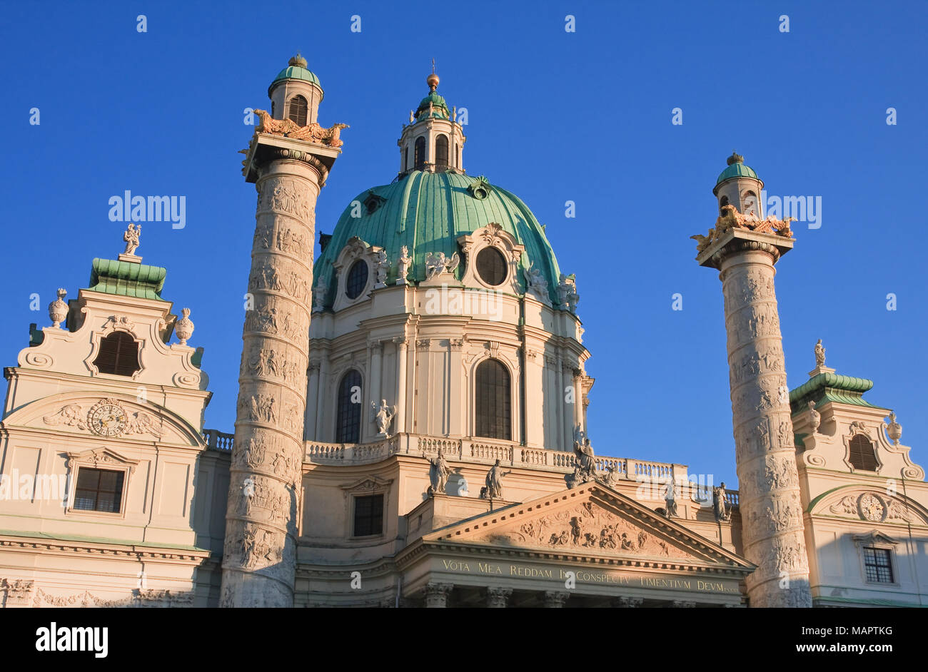 Karlskirche columns hi-res stock photography and images - Alamy