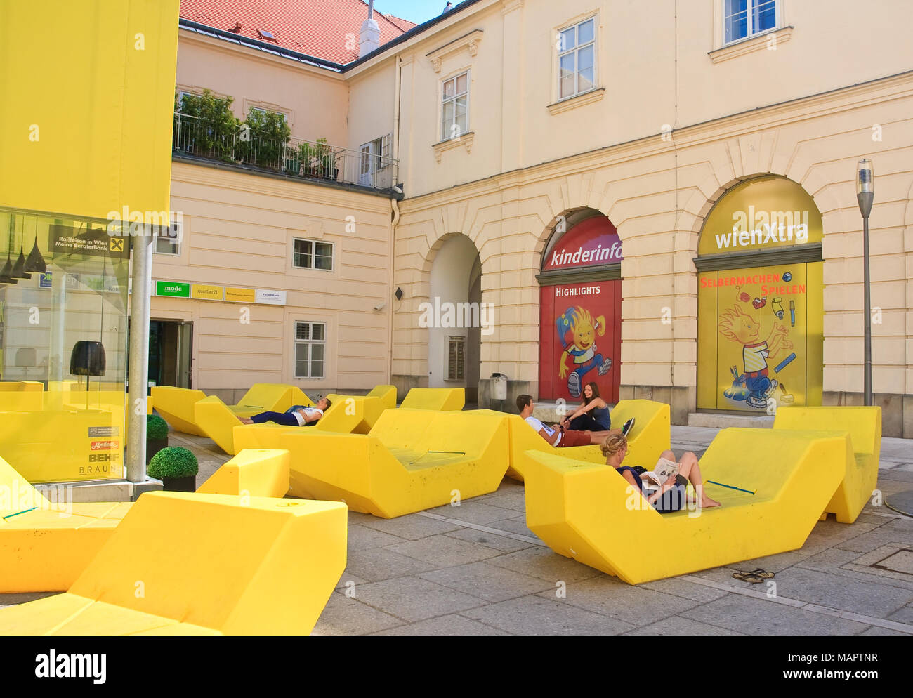 Museum Quarter. Vienna, Austria Stock Photo - Alamy