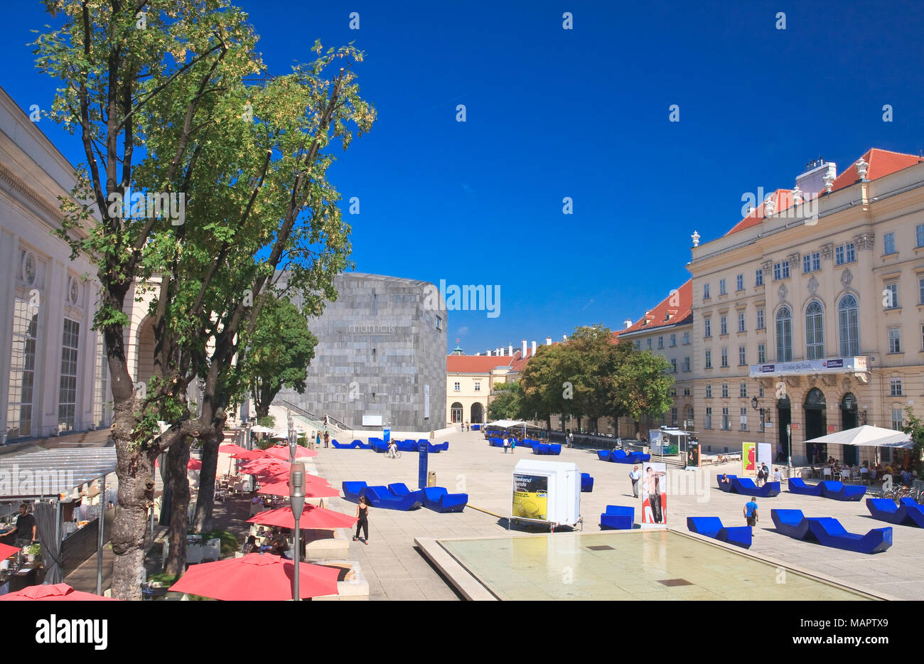 Museum Quarter. Vienna, Austria Stock Photo - Alamy