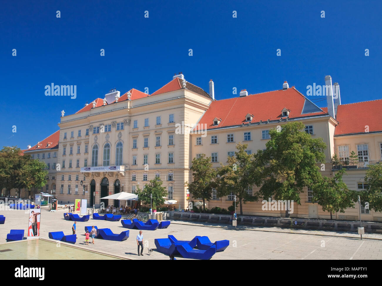 Museum Quarter. Vienna, Austria Stock Photo - Alamy