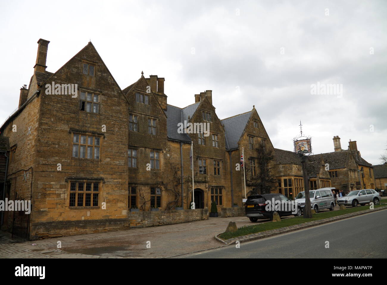 The Lygon Arms Broadway Worcestershire Stock Photo - Alamy