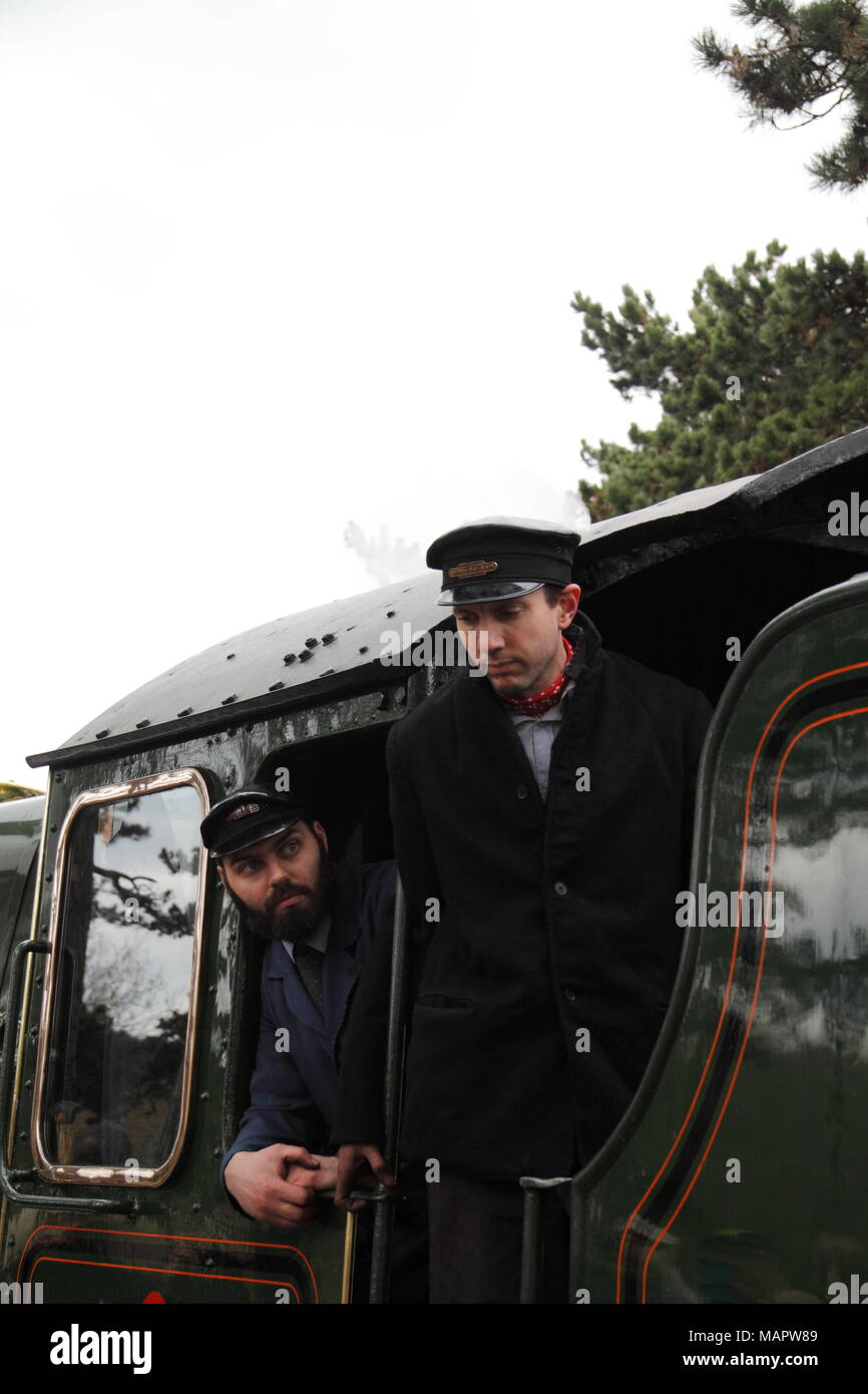 Steam train portraits hi-res stock photography and images - Alamy