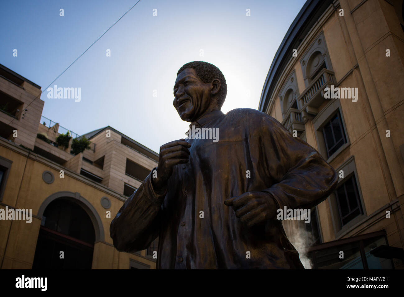 Nelson Mandela Square Stock Photo - Alamy
