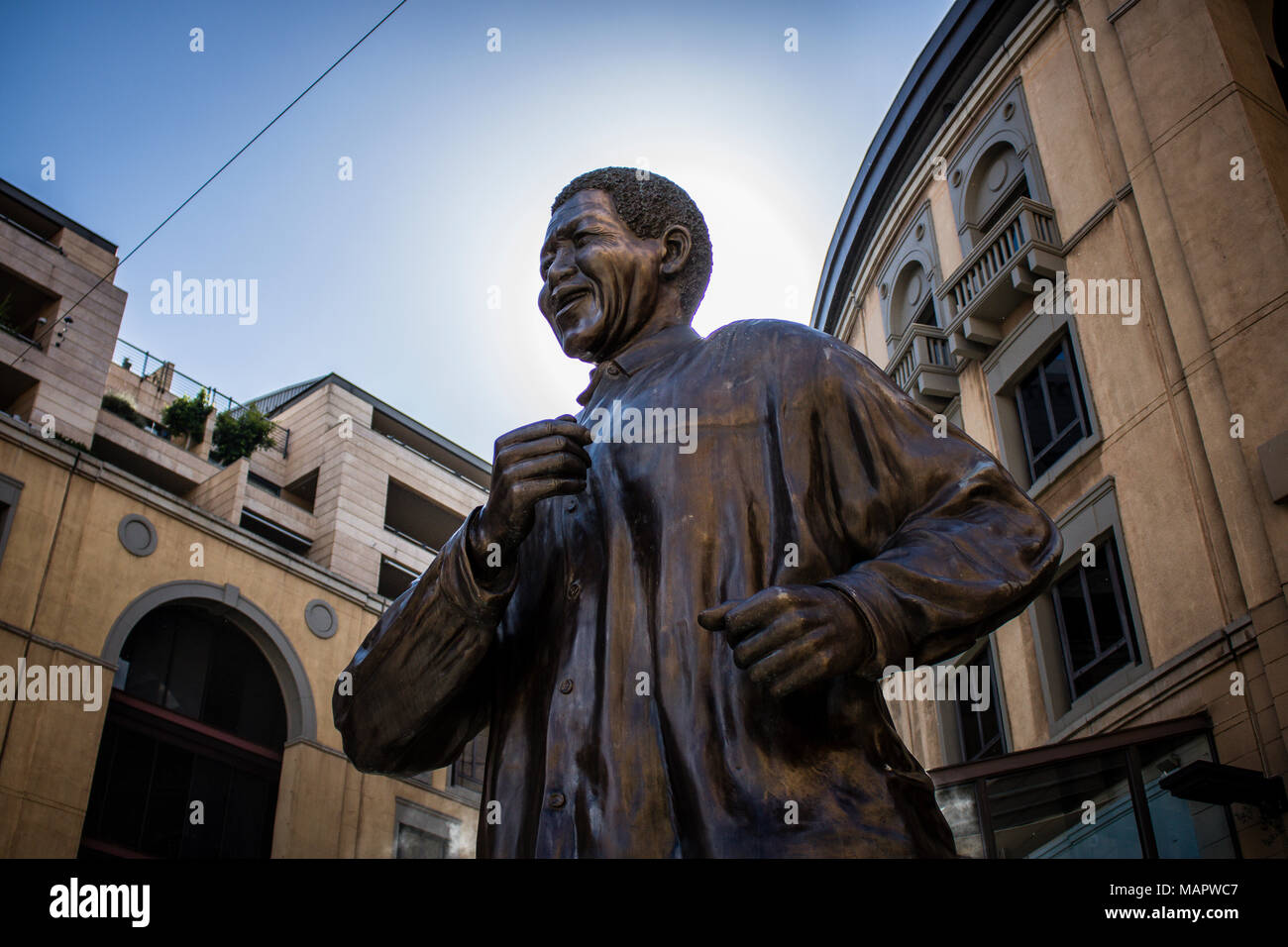 Nelson Mandela Square Stock Photo - Alamy