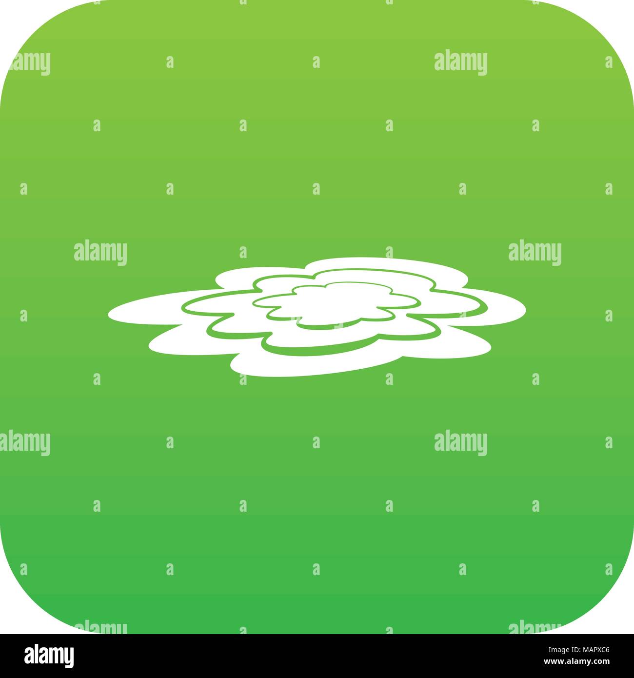 Water puddle icon digital green Stock Vector Image & Art - Alamy