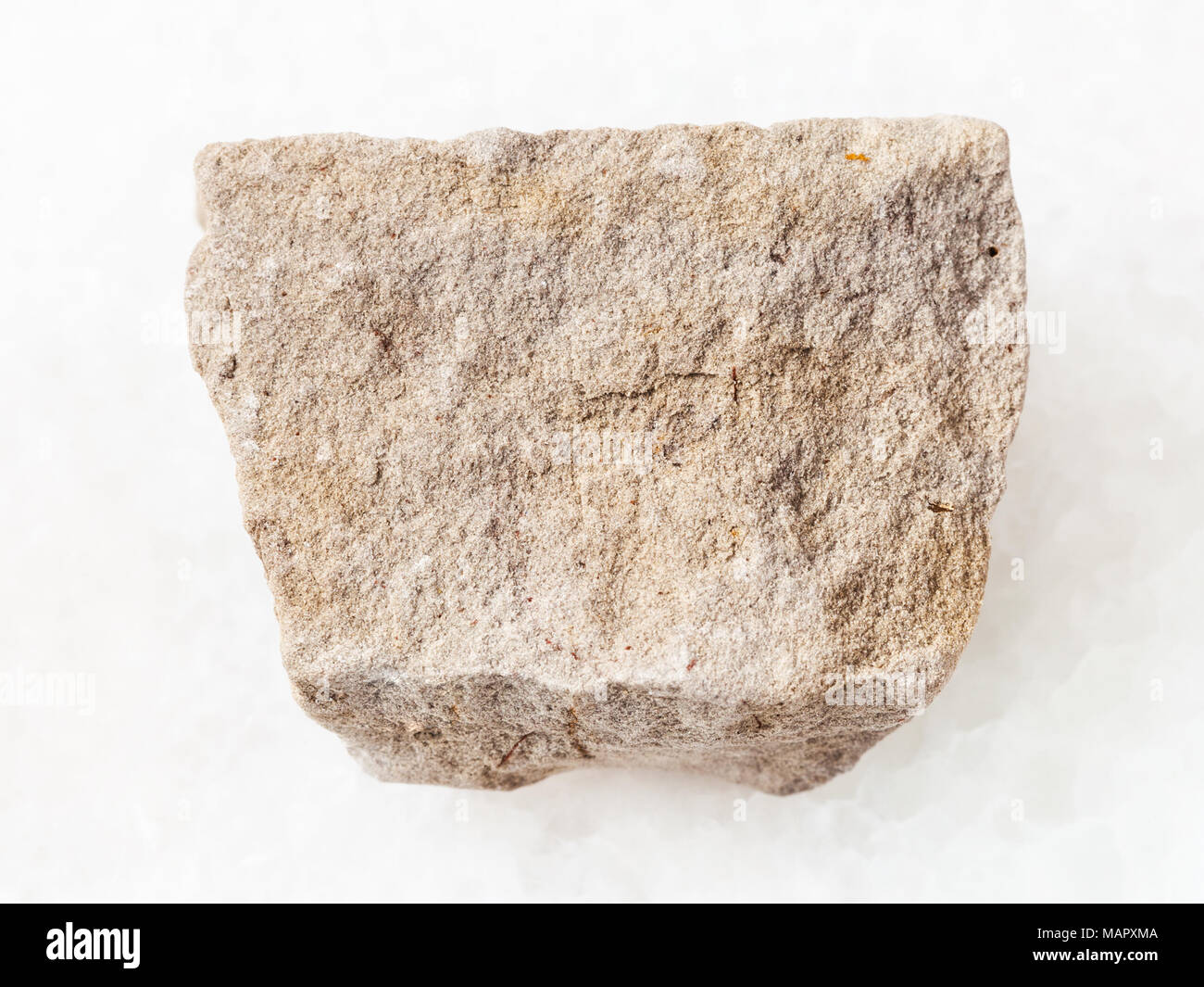macro shooting of natural mineral rock specimen - raw gray Dolomite ...