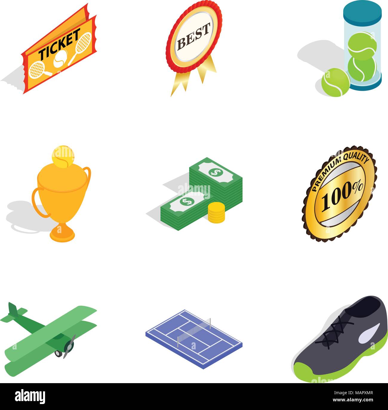 Headway icons set, isometric style Stock Vector Image & Art - Alamy