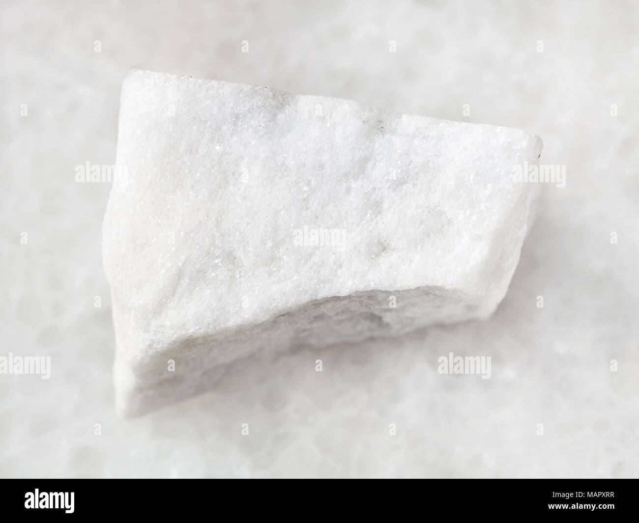 Raw White Marble Stone