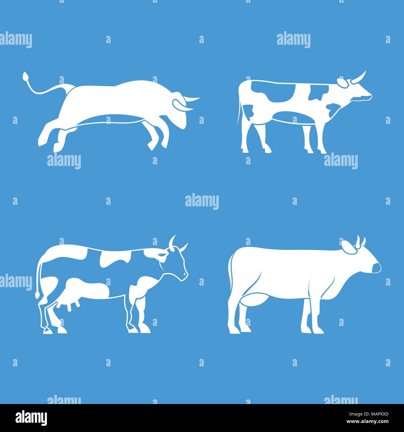 Bison farmer Stock Vector Images - Alamy