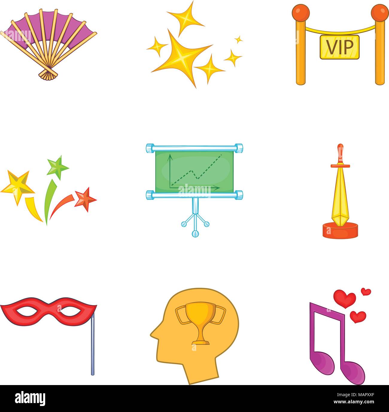 Quality assurance icons set, cartoon style Stock Vector Image & Art - Alamy