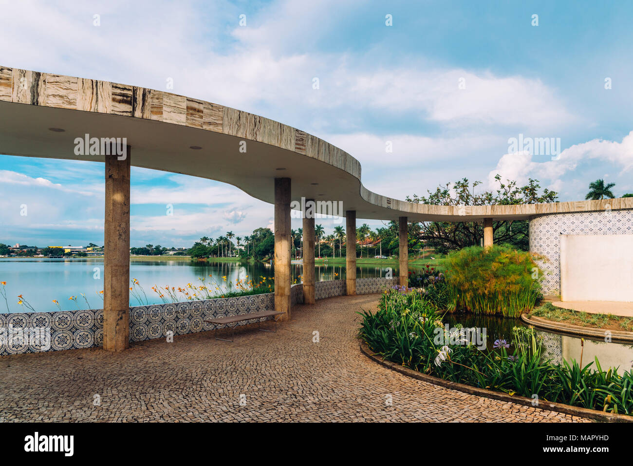 Pampulha modern ensemble hi-res stock photography and images - Alamy