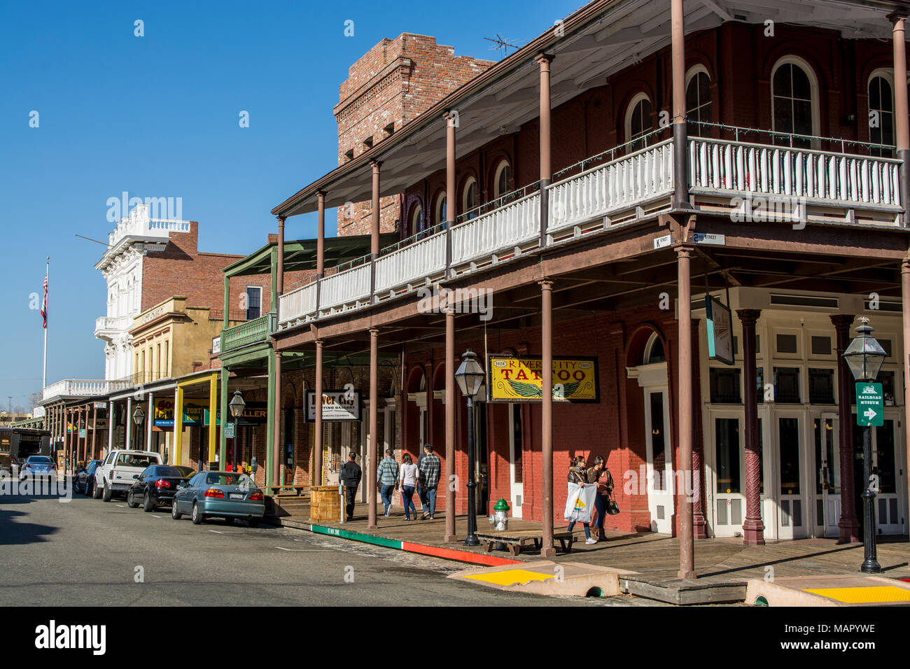 Old Sacramento State Historic Park, Old Sacramento Historic Center ...