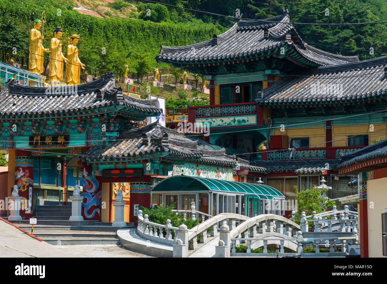 Buddhist temple in busan hi-res stock photography and images - Alamy