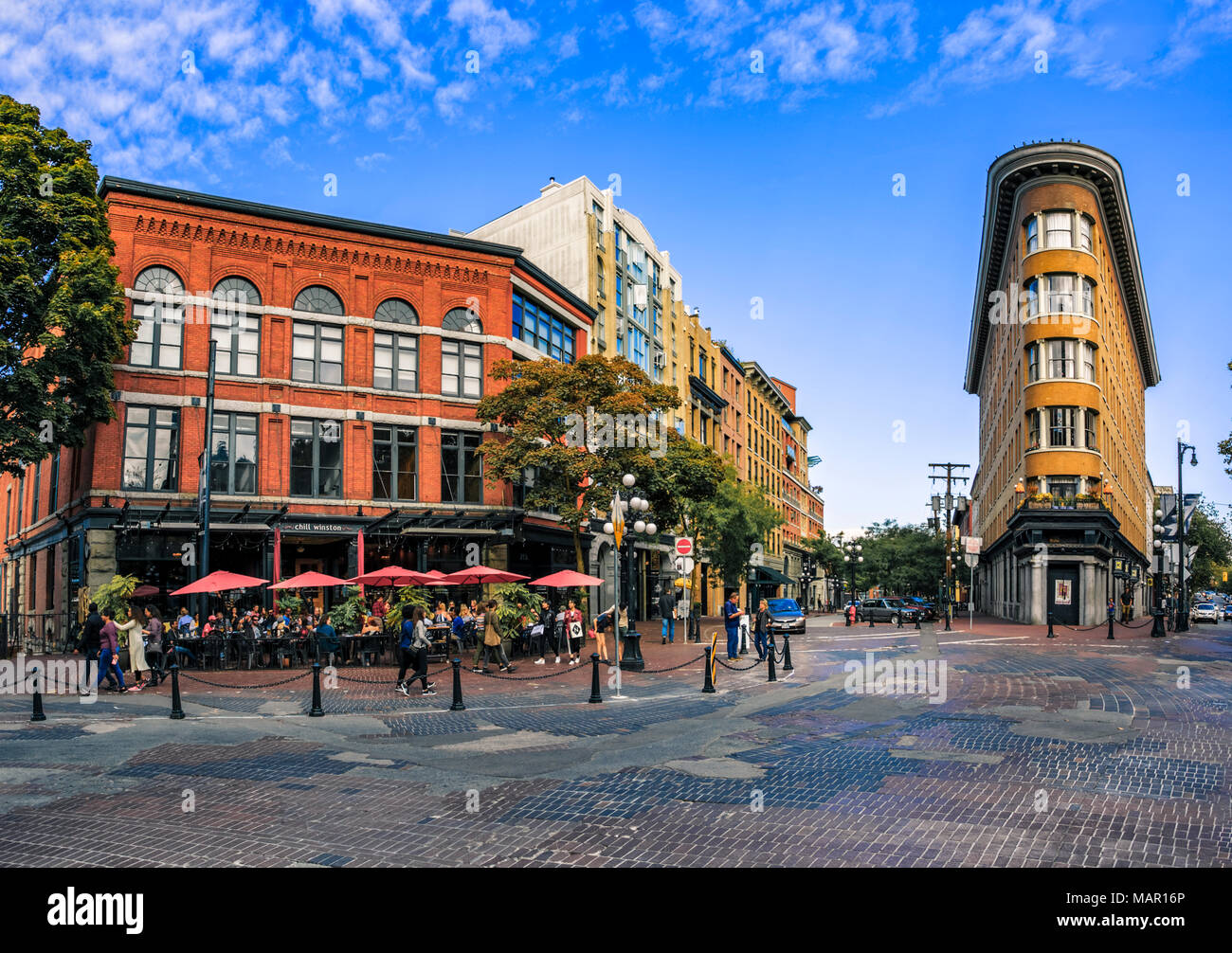 Gastown and vancouver and restaurant hi-res stock photography and ...