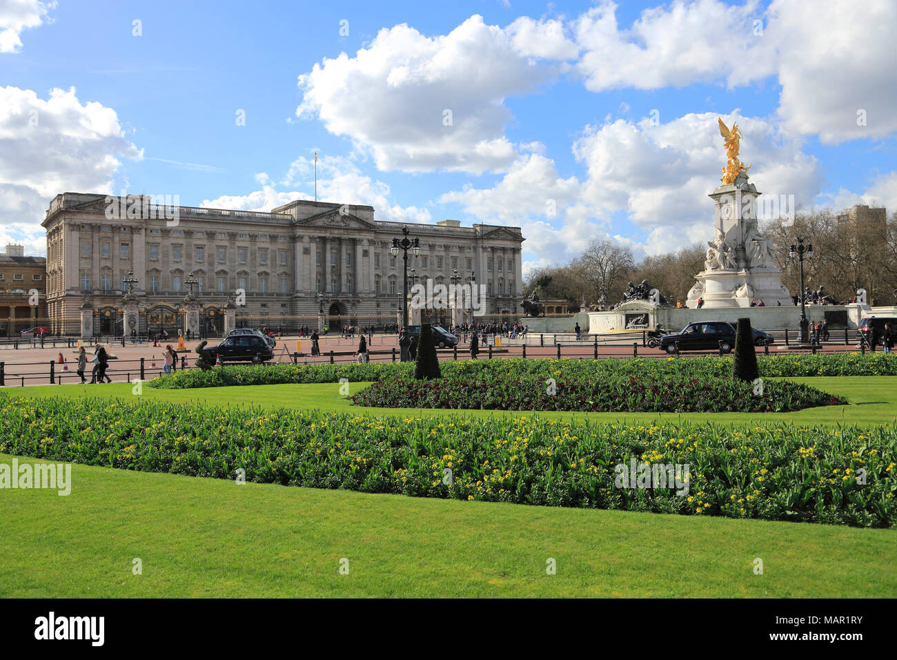 Buckingham Palace, London, England, United Kingdom, Europe Stock Photo ...