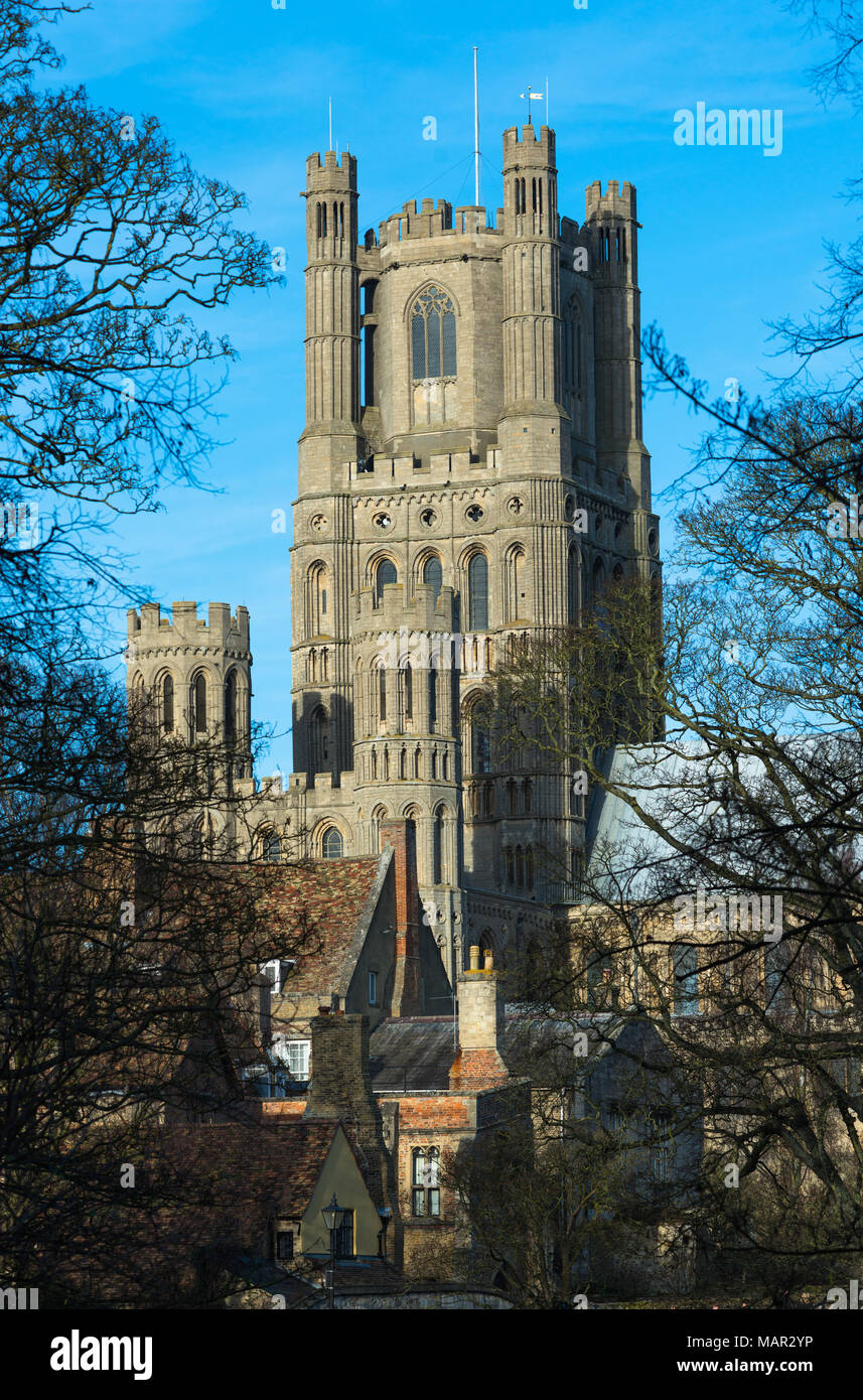 Ely Cathedral, City of Ely, Cambridgeshire, England, United Kingdom ...