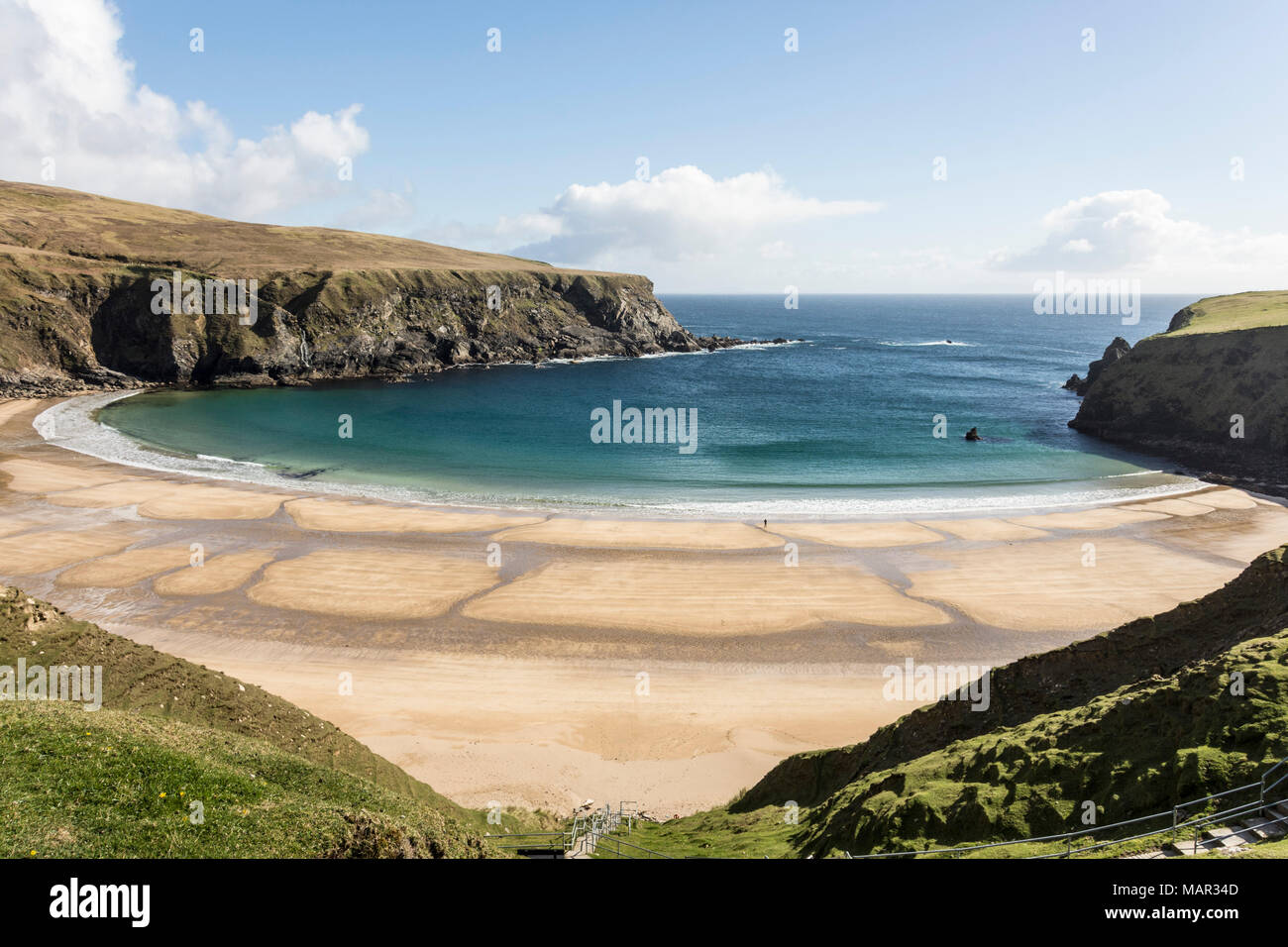 Trabane Bay, Malin Beg, County Donegal, Ulster, Republic of Ireland ...