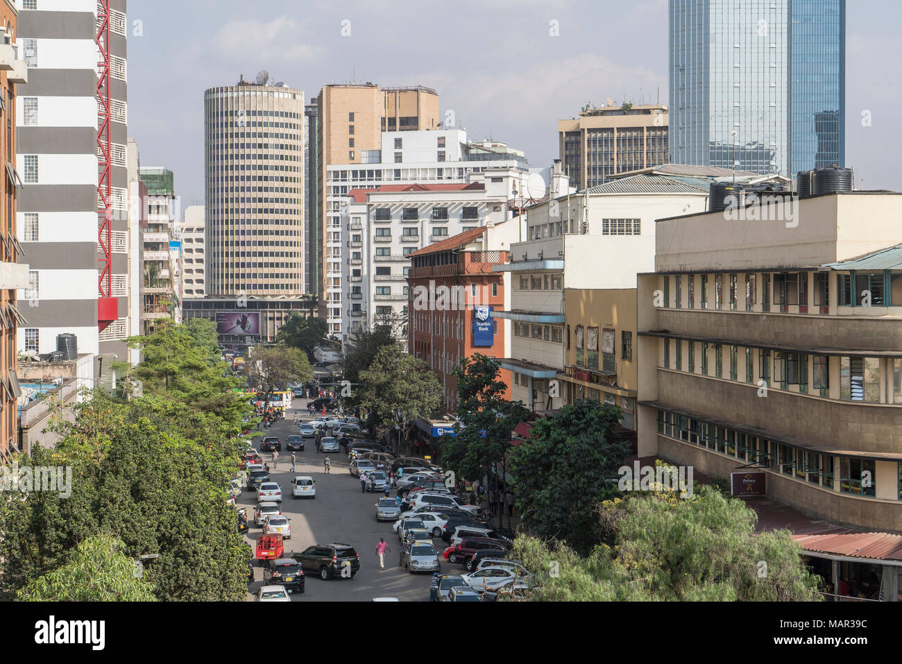City street scene nairobi kenya hi-res stock photography and images - Alamy