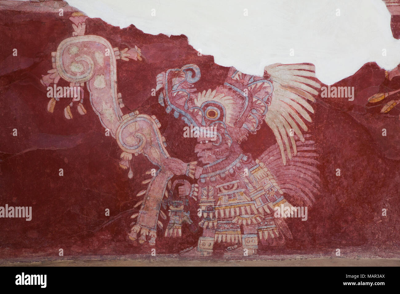 Mexico teotihuacan tepantitla mural hi-res stock photography and images ...