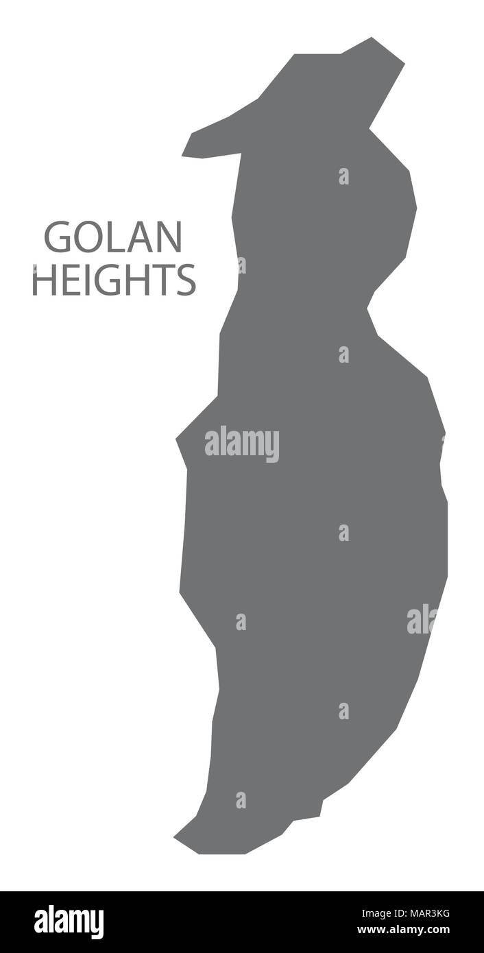 Golan map hi-res stock photography and images - Alamy