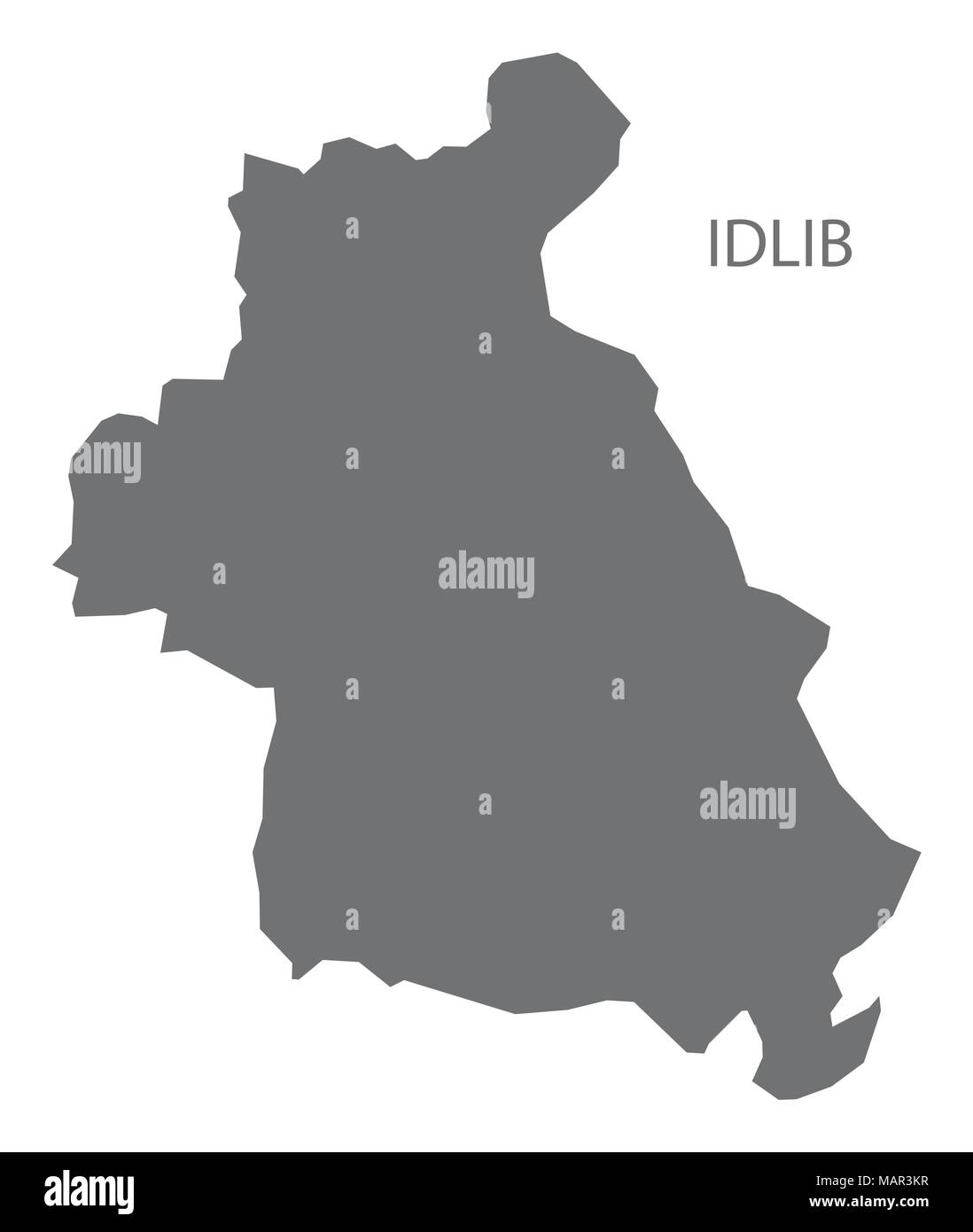 Idlib map Stock Vector Images - Alamy