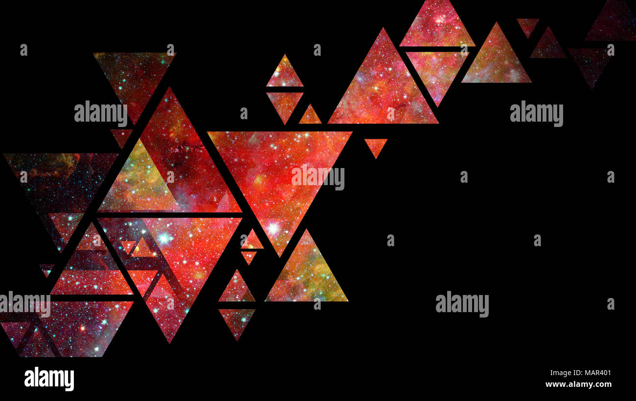 Space and geometry design. Minimal art concept. Abstract background ...