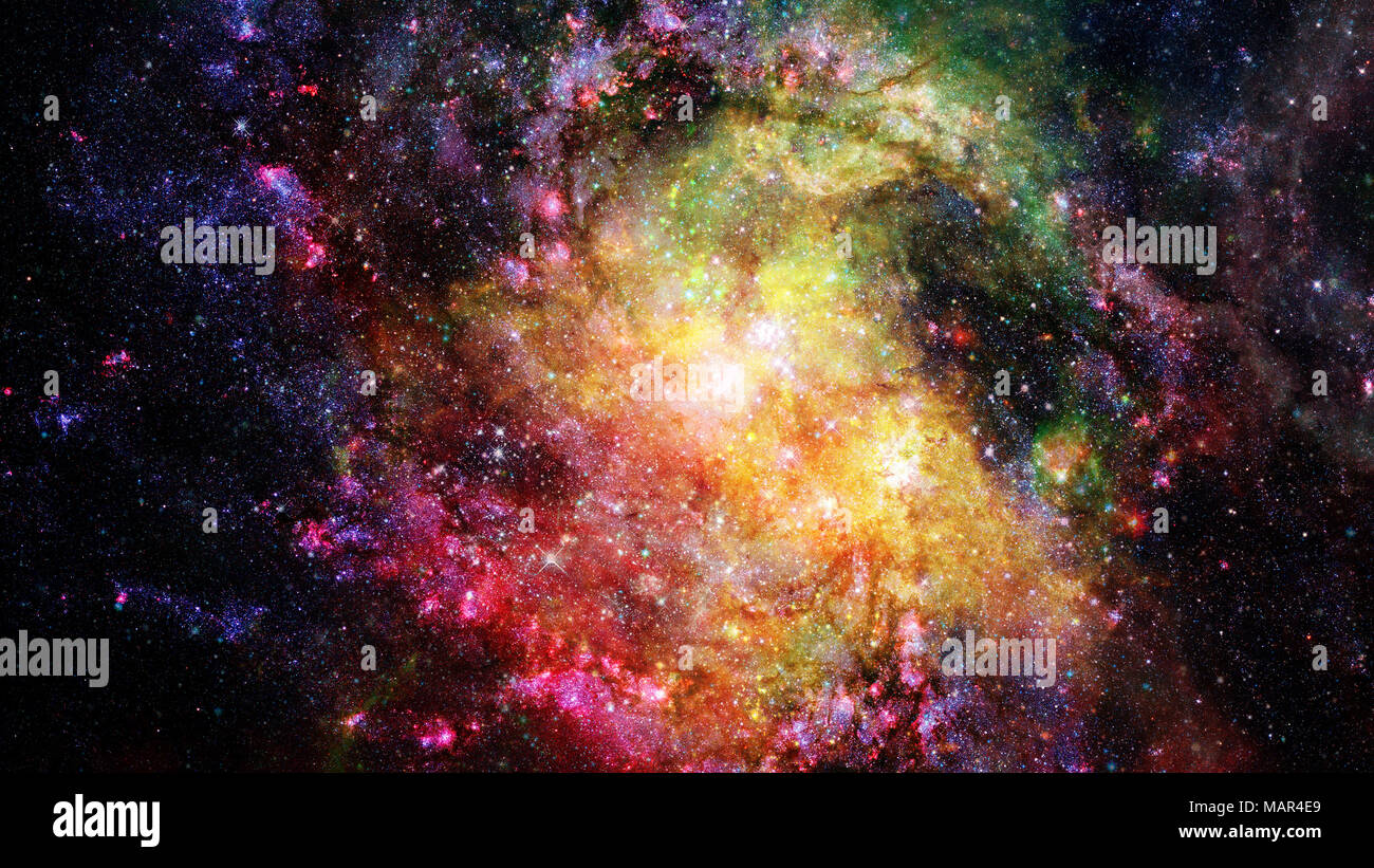 Colorful Universe Background