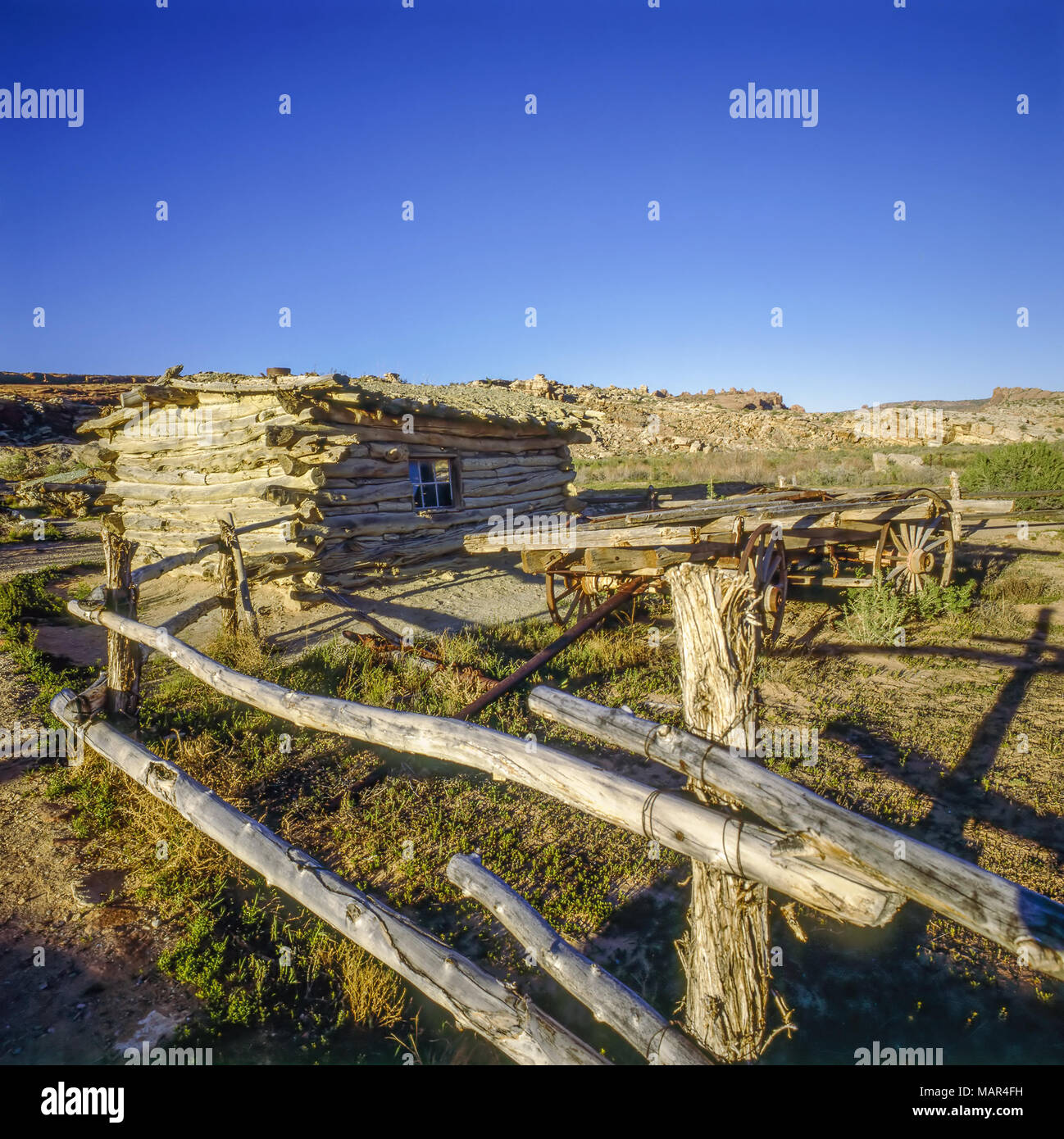 Historical Ranch, Utah Stock Photo - Alamy