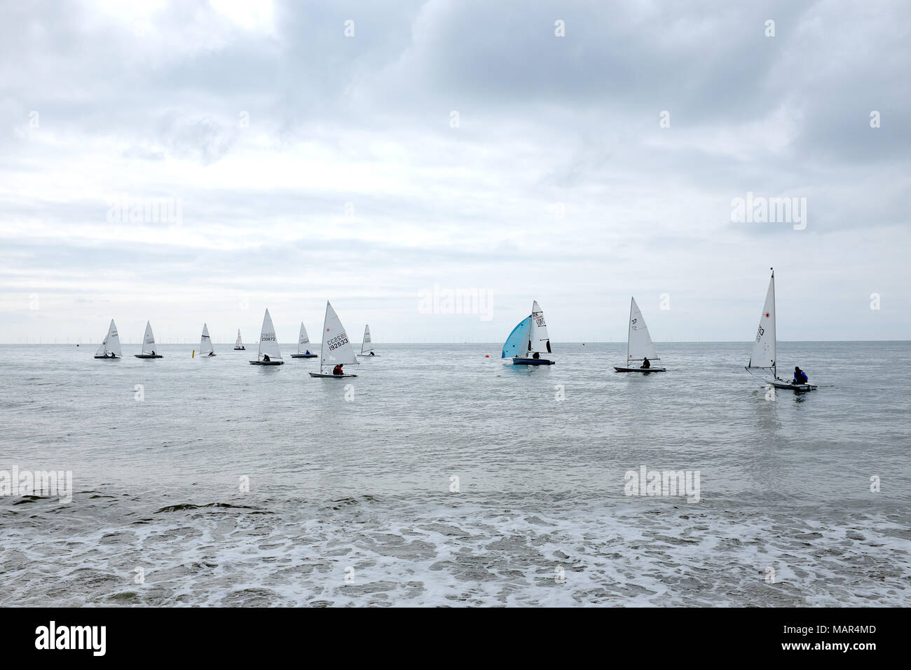 Lancing Sailing Club, Lancing Beach, West Sussex, England Stock Photo ...