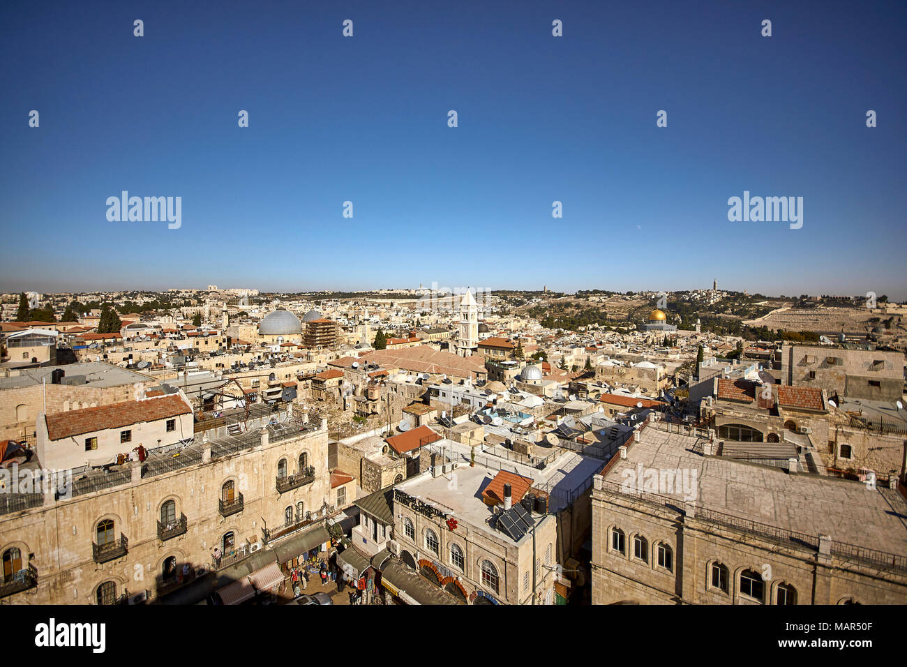 images of buildings around jerusalem israel Stock Photo - Alamy