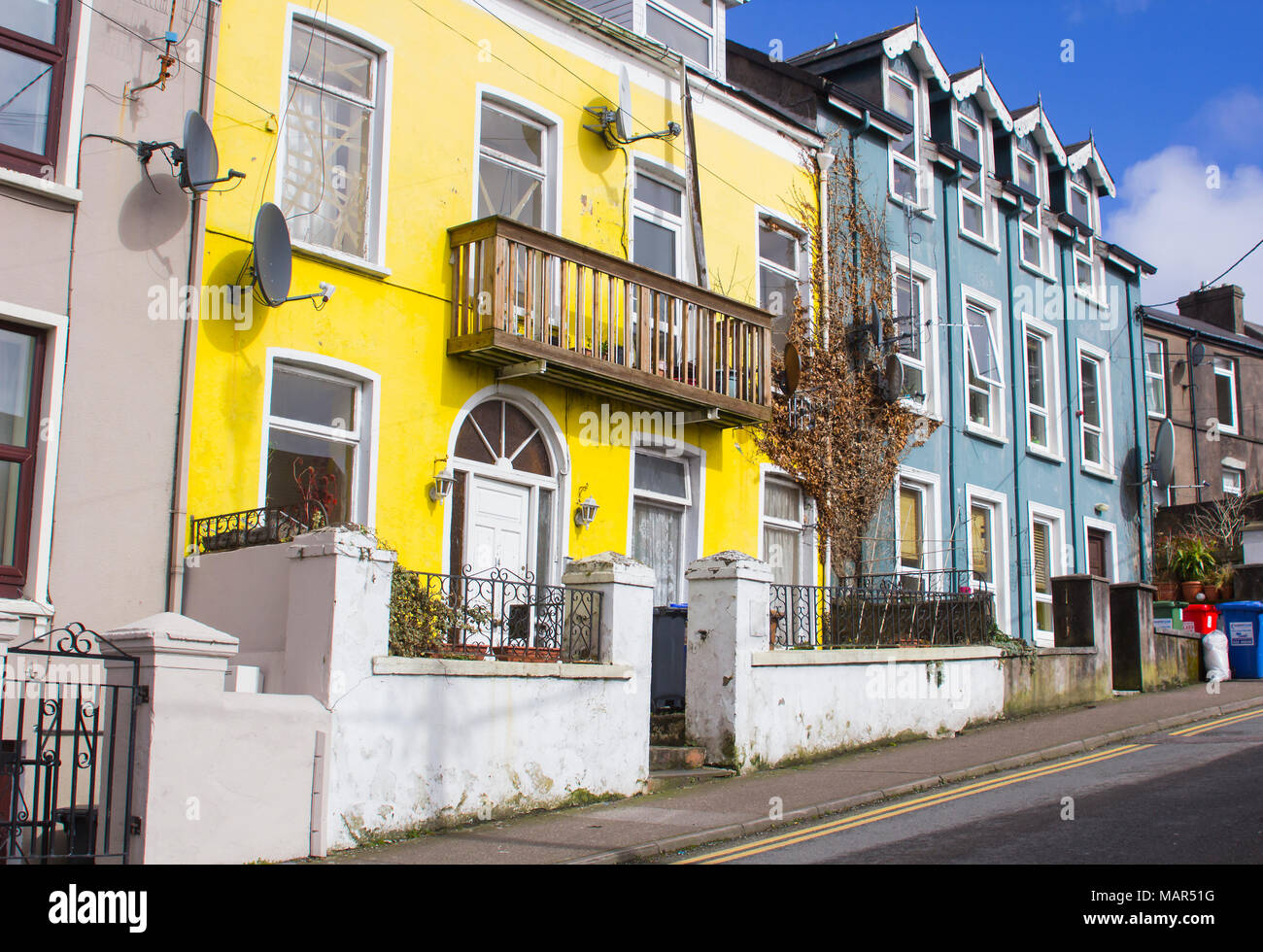 Colorful victorian house hi-res stock photography and images - Alamy