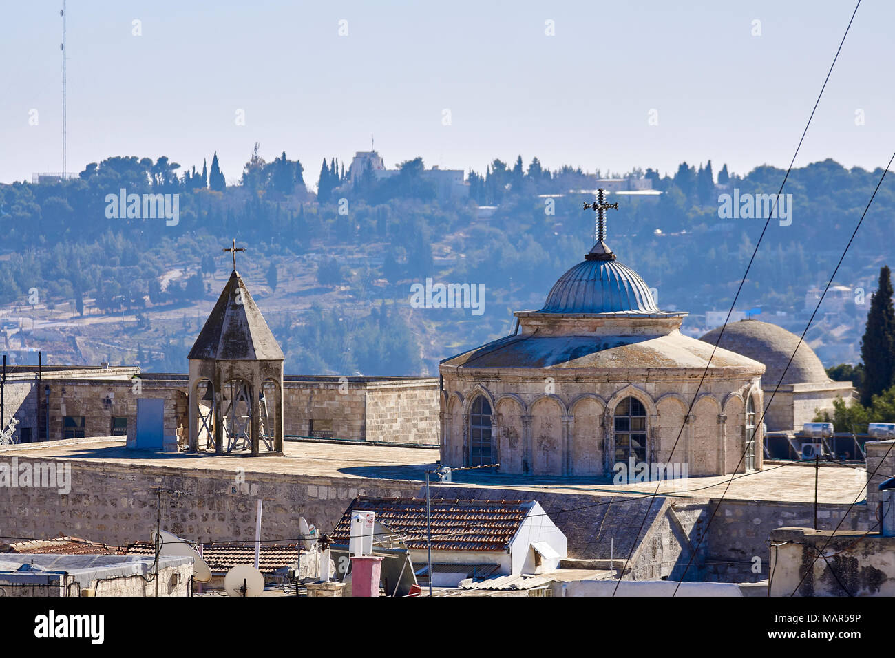 images of buildings around jerusalem israel Stock Photo - Alamy