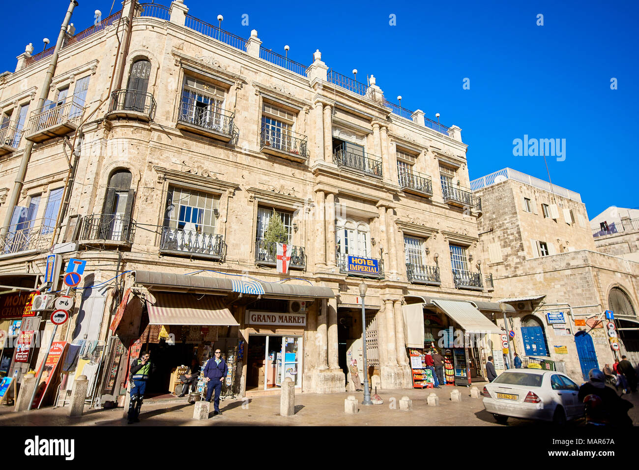images of buildings around jerusalem israel Stock Photo - Alamy