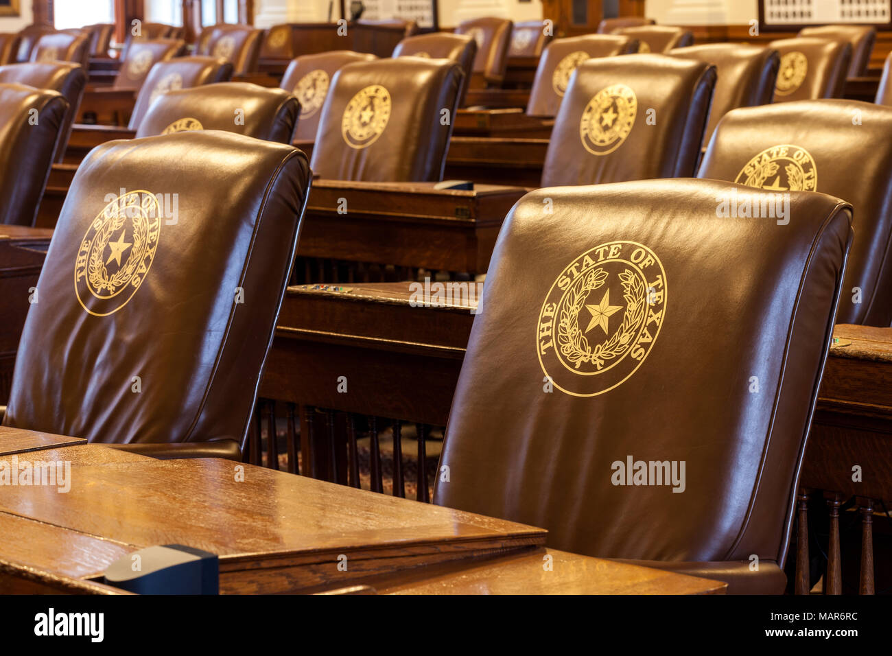 The House of Representatives Chamber of the Texas State Capitol ...