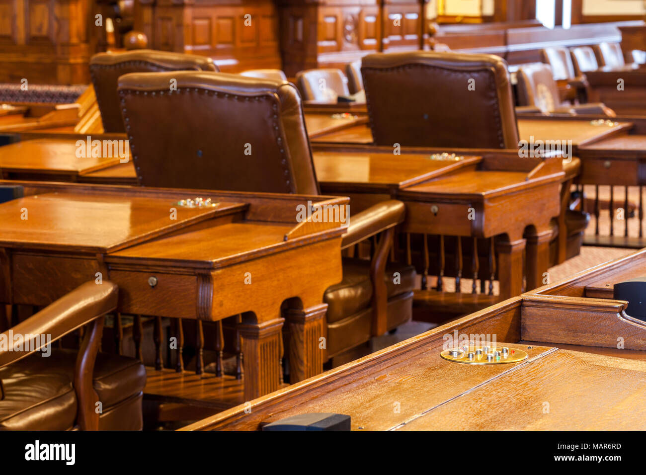 The House of Representatives Chamber of the Texas State Capitol ...