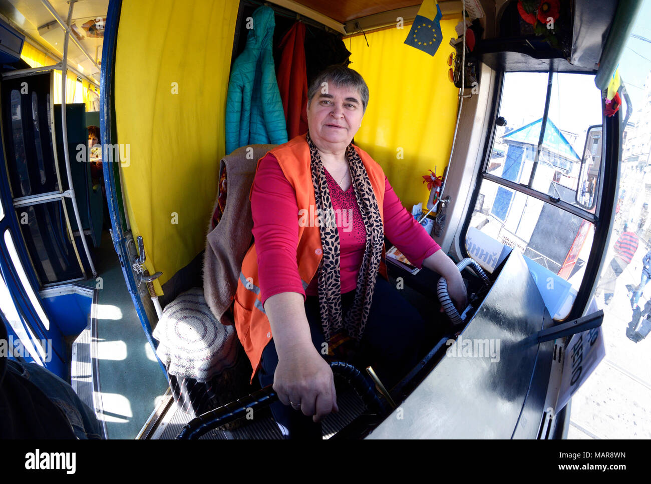 Female streetcar drivers hi-res stock photography and images - Alamy
