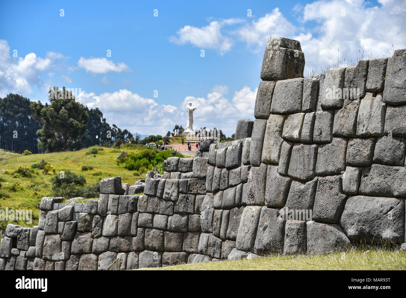 Stonework walls sacsayhuaman hi-res stock photography and images - Alamy